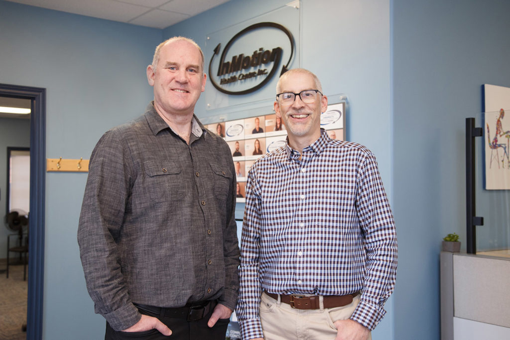 InMotion Chiropractic, physiotherapy, massage therapy.